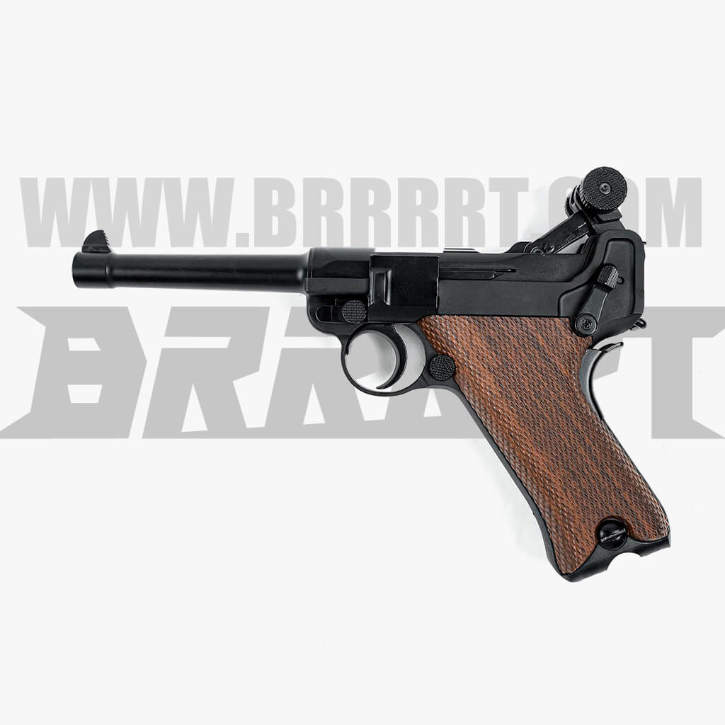 Luger P08 Shell Ejecting Laser Gun Toy – BRRRRT