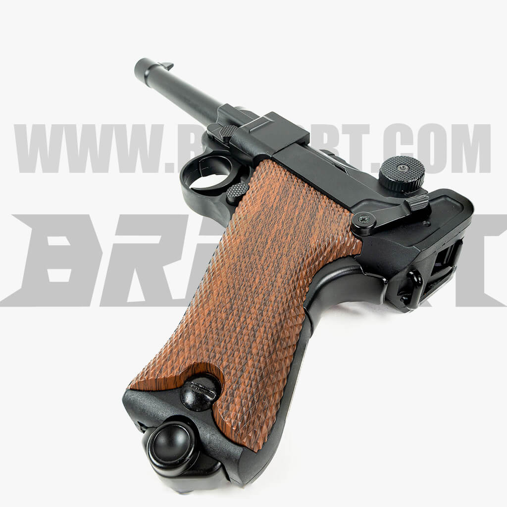 Luger P08 Shell Ejecting Laser Gun Toy – BRRRRT